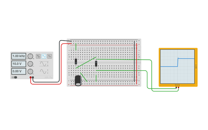 Circuit design Simple power supply | Tinkercad