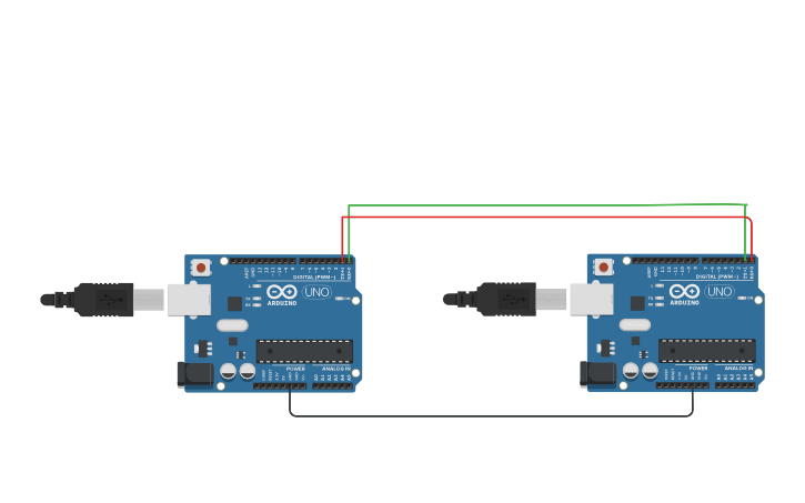 Circuit design char to binary and binary to char - Tinkercad
