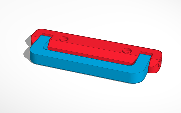 3D design Folding Handle (public) - Tinkercad