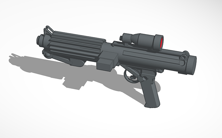 3D design Star Wars blaster Blaster Made by #star wars! Not me! | Tinkercad