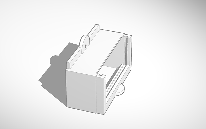3D design taki temeldaş Ultrasonik Sensör Tutucu | Tinkercad