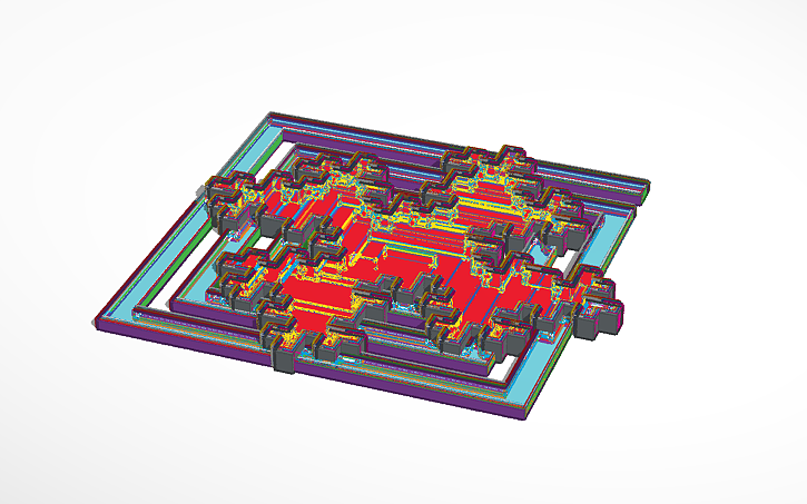 3D design Matrix - Tinkercad