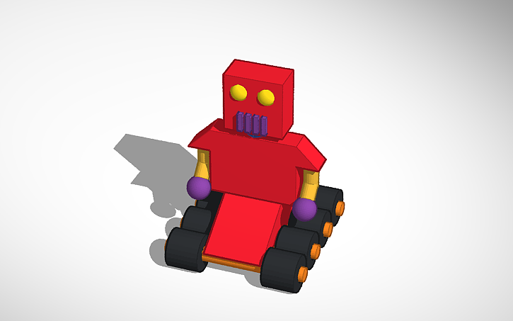 3D design Robots 4 Life - Tinkercad