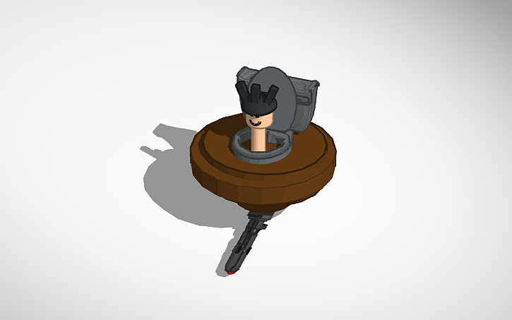 3D design skibidi astro roblox - Tinkercad