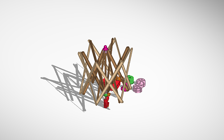 3D design Wool Umbrella Swift - Tinkercad