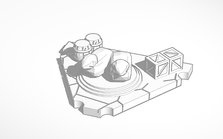 3D design Harbor Topper - Wool - Tinkercad