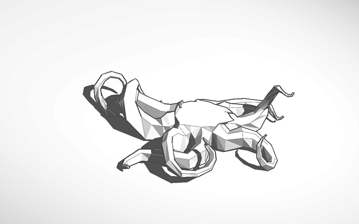 3D design Tentacles - Tinkercad