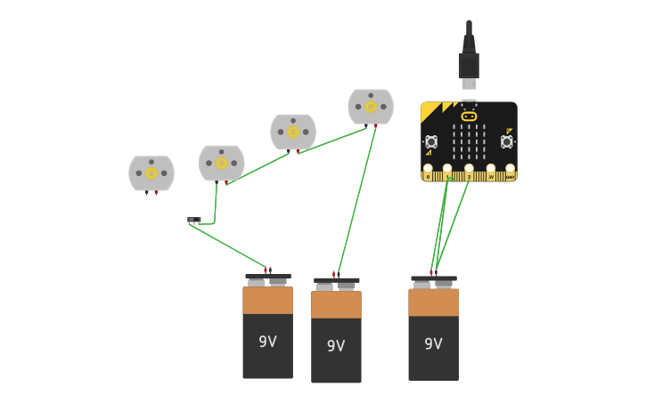 Circuit Design Motor Tinkercad
