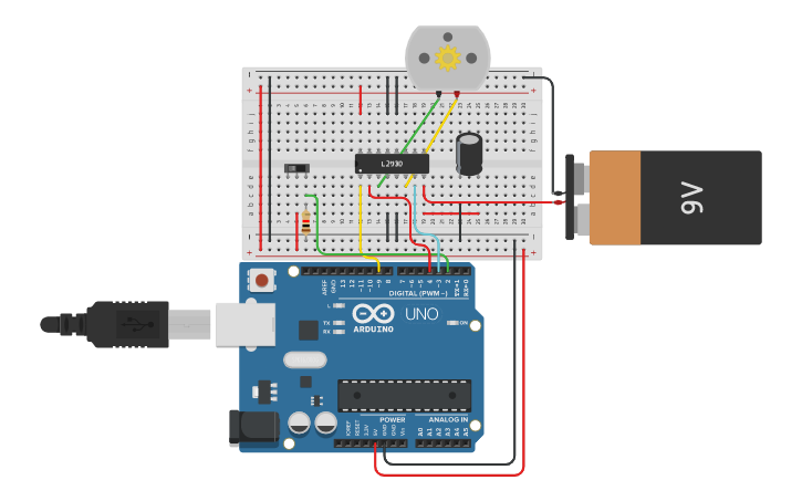 Circuit design EXPERIMENT 4.B. DC MOTOR CONTROL USING AN H-BRIDGE ...