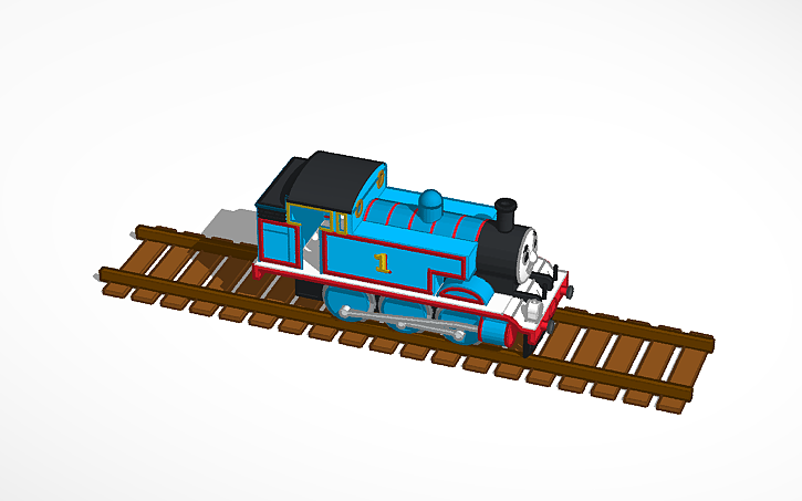 3D design Strasburg Thomas The Tank Engine (DOWT BEDT No. 15) | Tinkercad