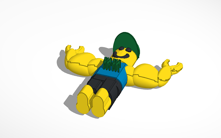 3D design lego man (wwms) | Tinkercad