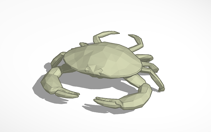 3D design CRAB by NikZapp | Tinkercad