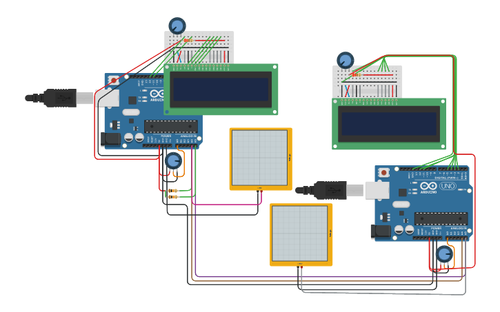 Circuit Design I2c Communication Protocol Tinkercad