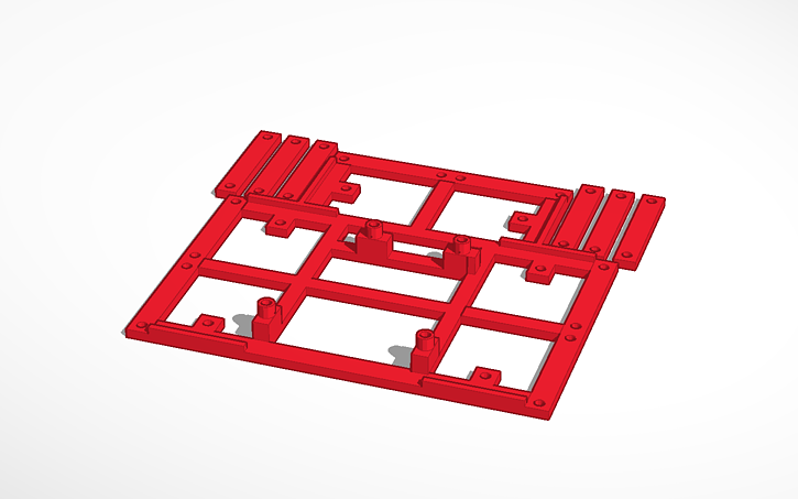 3D design Arduino Uno board support with wires holders | Tinkercad