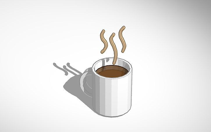 3D design Coffee - Tinkercad