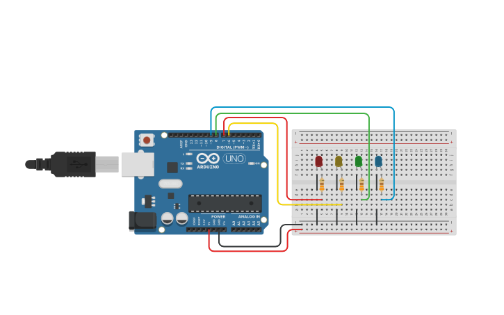 Circuit design #10 Arduino: Valore Random | Tinkercad