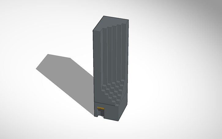 3D design trump tower - Tinkercad