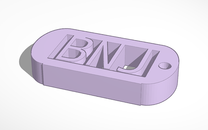 3d Design Name Tag Tinkercad