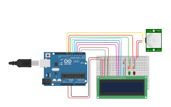 Circuit Design Detector Tinkercad