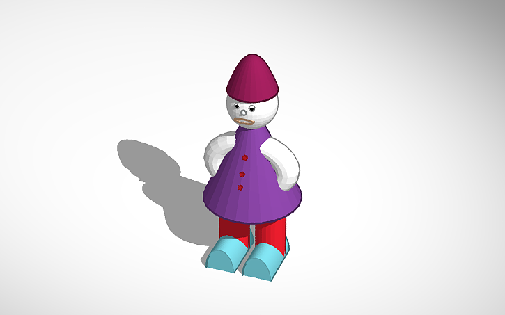 3D design Funky Curcan | Tinkercad