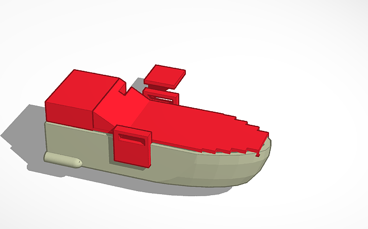 3D design Boat v4 | Tinkercad