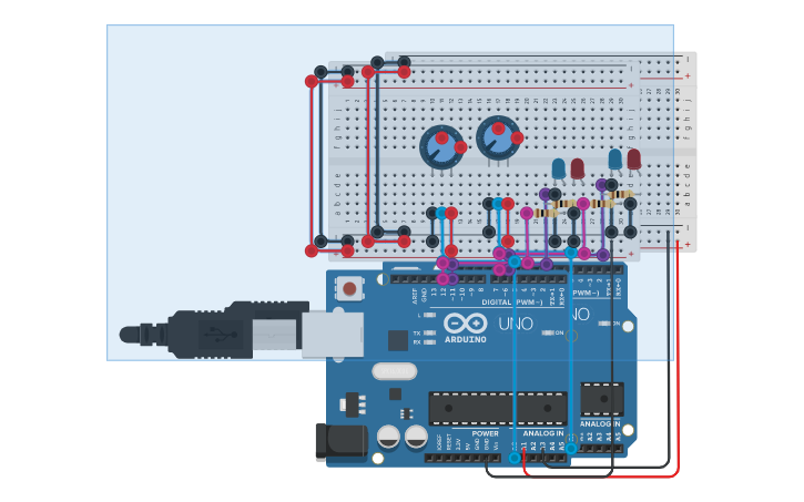 Circuit design | Tinkercad