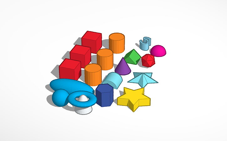 3D design formas basicas- 6 | Tinkercad