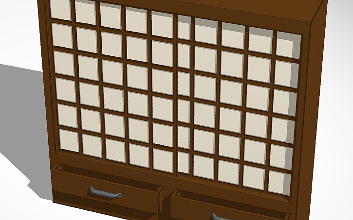 3D design Nice Antique Cabinet | Tinkercad