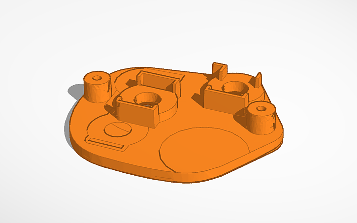 3D design Radiomaster GX12 Shoulder plates - Tinkercad