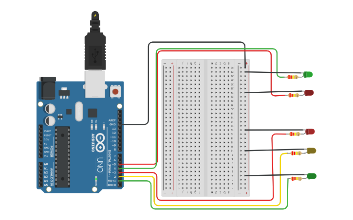 Circuit design leonardo.arduino - Tinkercad