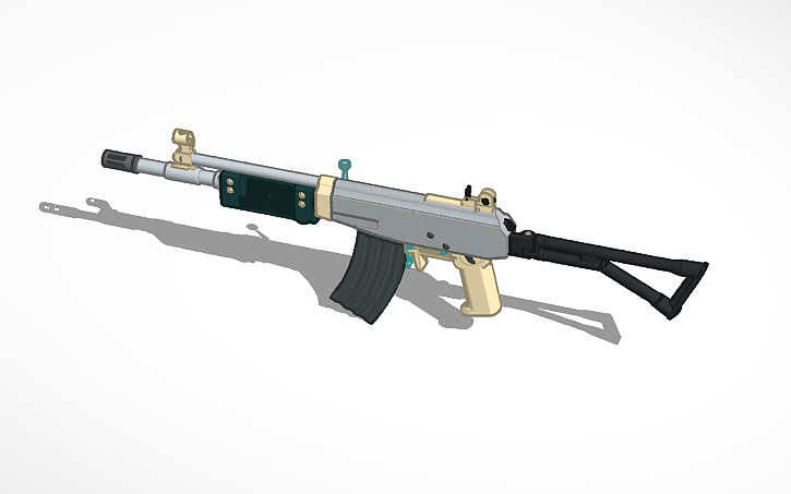 3D design Galil.2 - Tinkercad