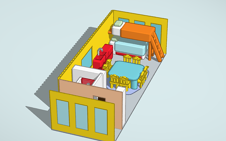 3D design Simple place - Tinkercad