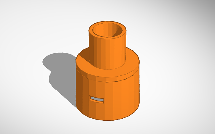 3D design conector - Tinkercad