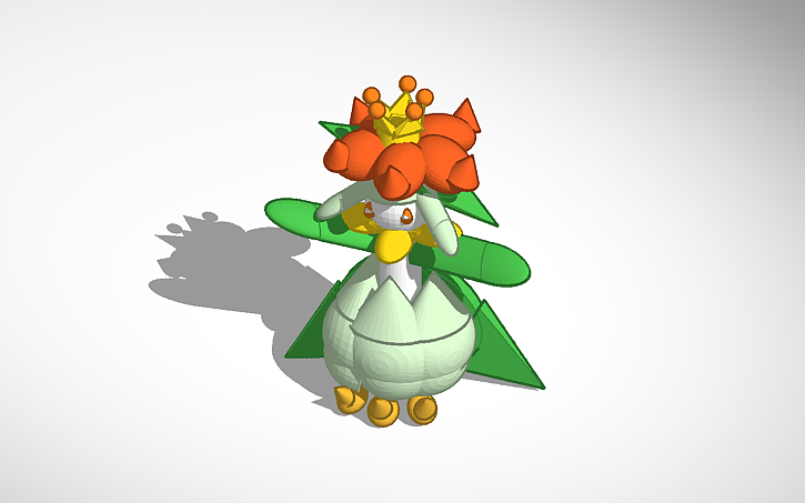 3D design lilligant | Tinkercad
