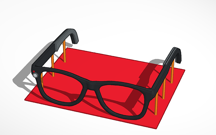 3D design 3D Glasses G924 | Tinkercad