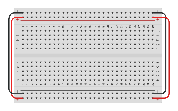 Circuit Design Breadboard Tinkercad