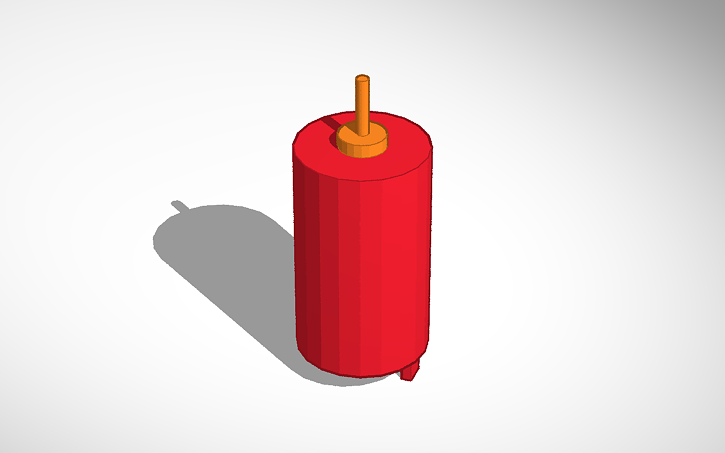 3D design motor - Tinkercad