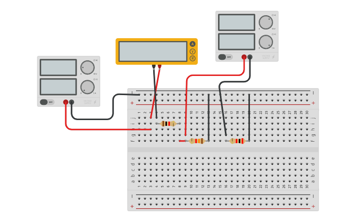 Circuit design Lab1 circuit | Tinkercad