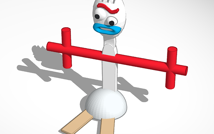 3D design Forky | Tinkercad