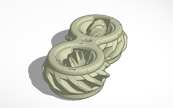 3D design fidget gears - Tinkercad