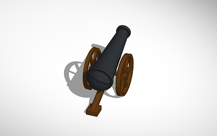 3D design Cannon - Tinkercad
