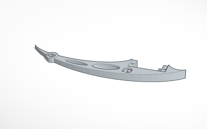 3D design Robot Spider leg - Tinkercad
