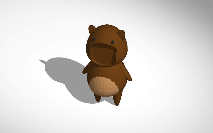 3D design Bear | Tinkercad