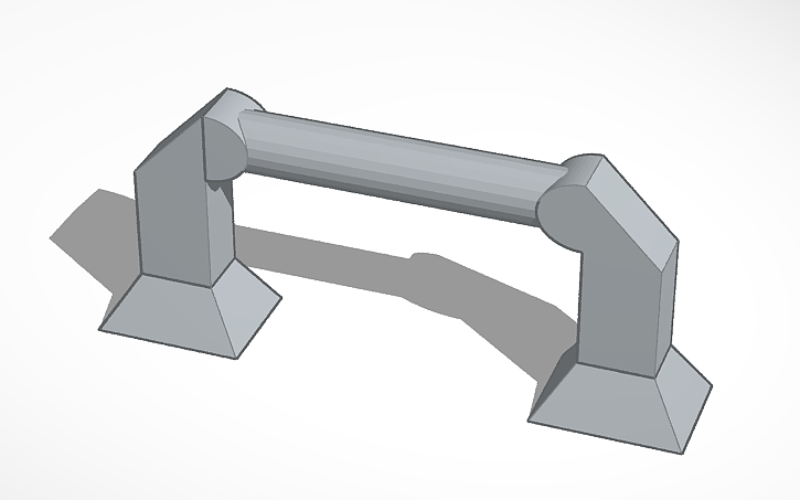 3D design ADA compliant door pull | Tinkercad
