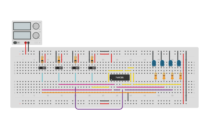 Circuit design AST 122 - ALFANTE - BIT I-B - CIRCUIT NO. 1 - Tinkercad