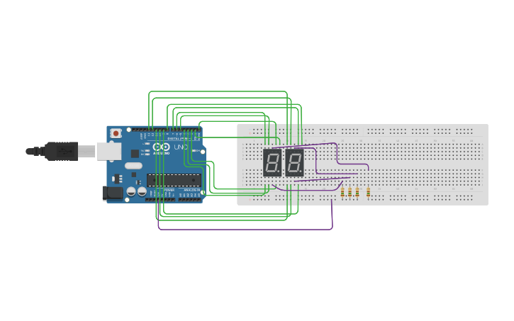 Circuit Design 00 To 99 Counter Tinkercad