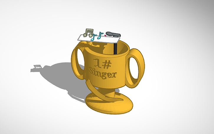 3D design 1# Singer - Tinkercad