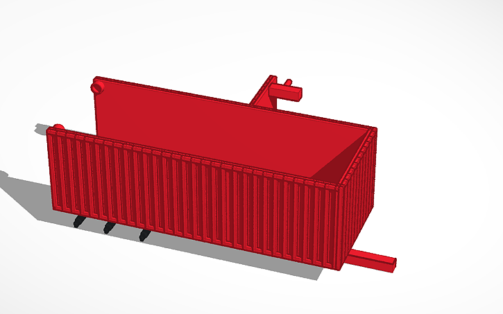 3D design Silage box - Tinkercad