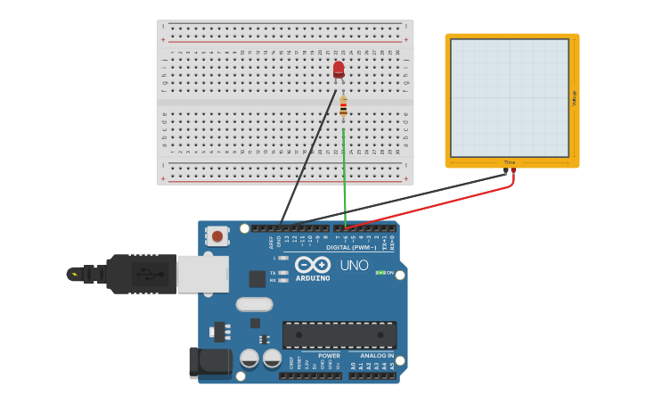 Circuit Design Lab 3 Task 1 Tinkercad 