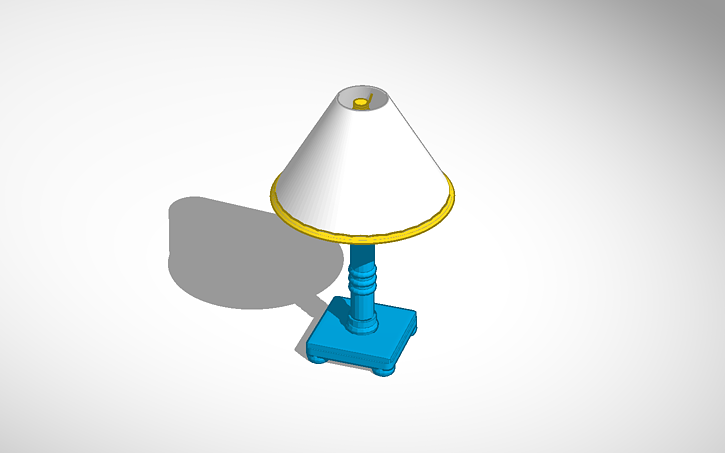 3D design Lamp - Tinkercad